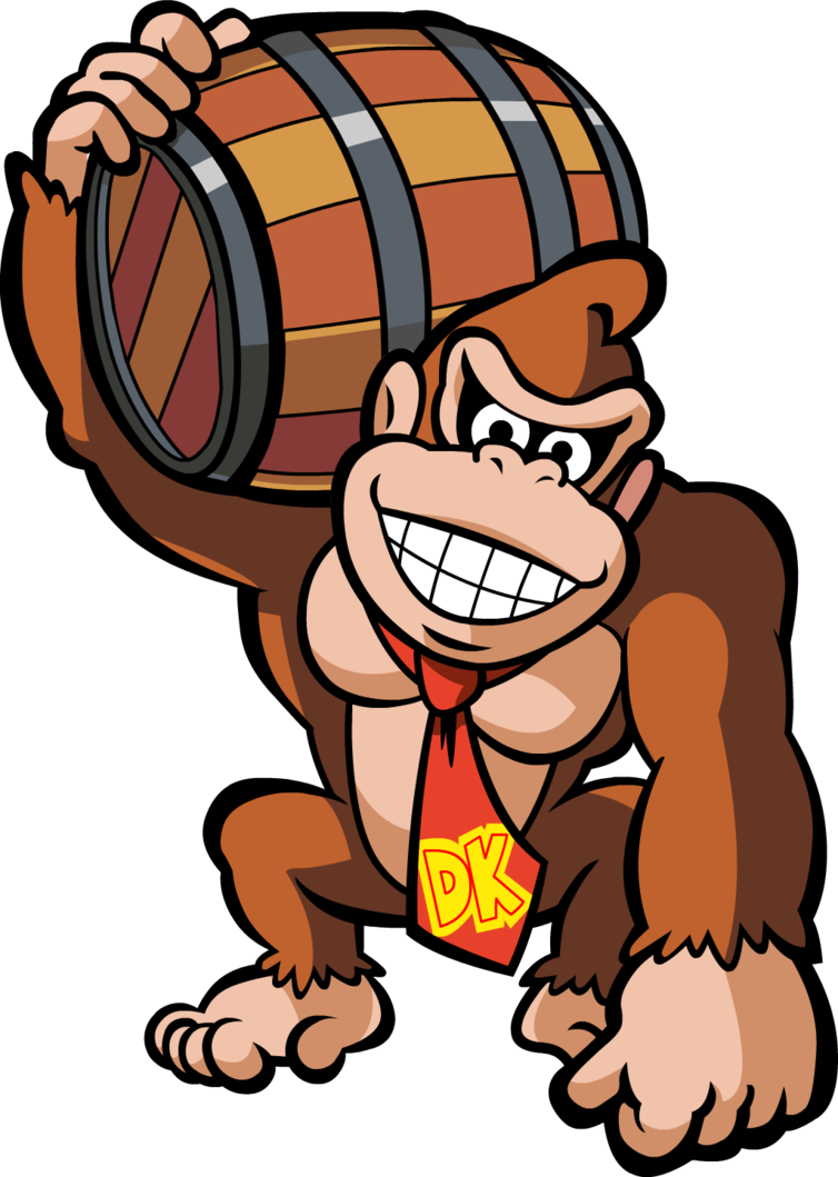 Donkey Kong SVG Donkey Kong PNG Clipart Donkey Kong Layered, 54% OFF