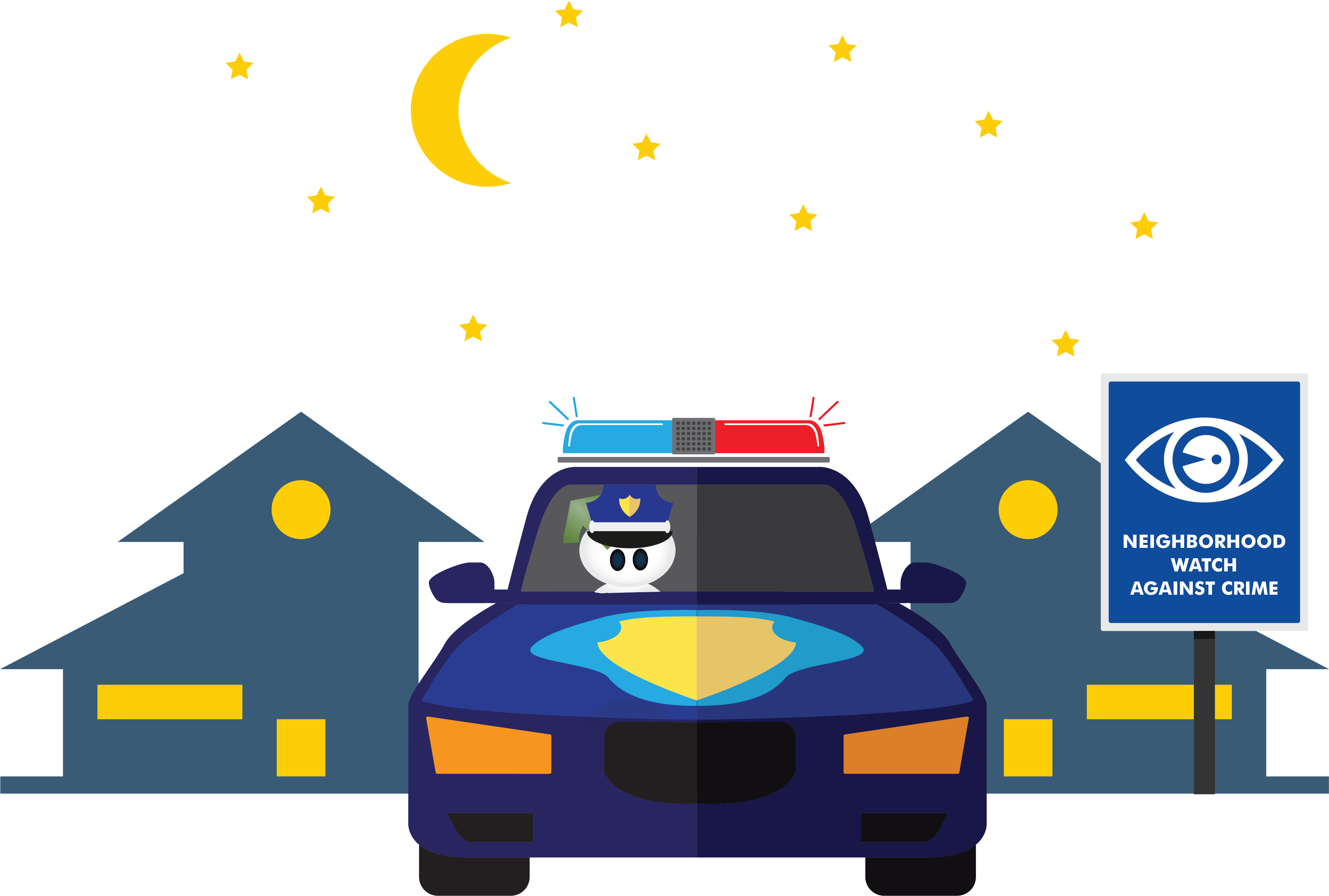 Sensible Precautions To Ensure A Secure Stay - Police Car - (4385x3543 ...