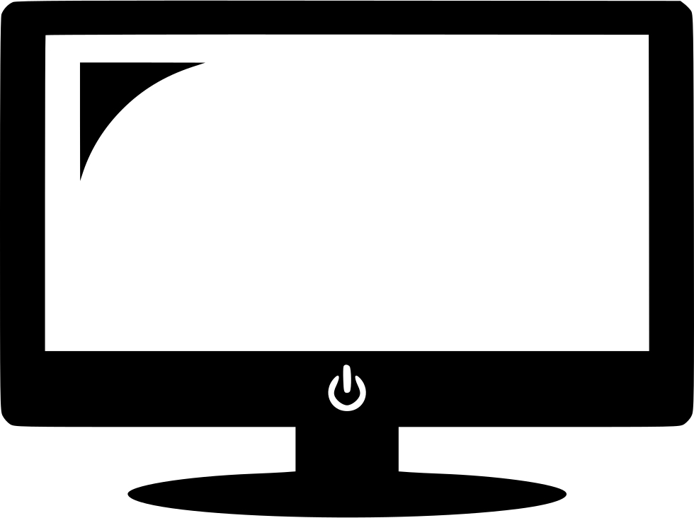 Pc Screen Comments - Computer Monitor - (980x732) Png Clipart Download