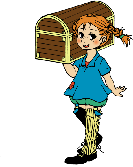 Pippi Longstocking By Nya Nannu On Deviantart - Pippi Långstrump Png ...