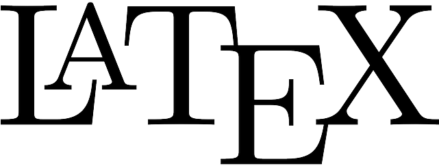 Latex - Latex Logo - (640x320) Png Clipart Download