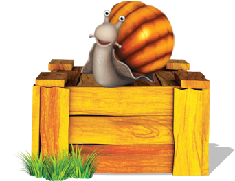 Franklin & Friends - Franklin And Friends Snail - (354x460) Png Clipart ...