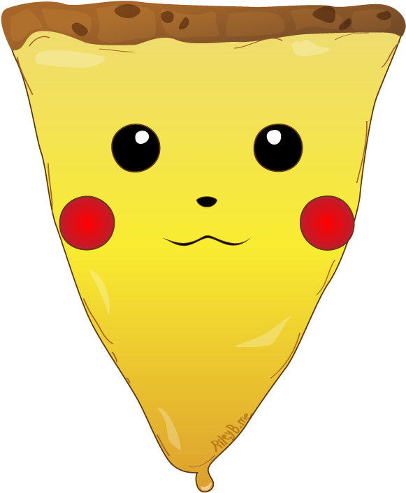Pikachu Pizza - Pikachu Pizza - Full Size PNG Clipart Images Download