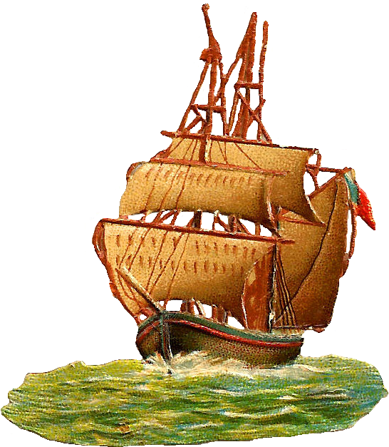 Vintage Ship Png - (658x755) Png Clipart Download