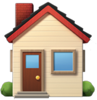 Home - ”alternate - House Emoji Png - (399x412) Png Clipart Download