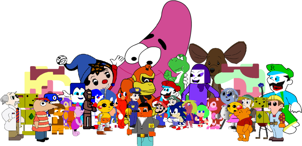 Cartoon Crowd Comics Clip Art - Angry Mob - (1024x480) Png Clipart Download