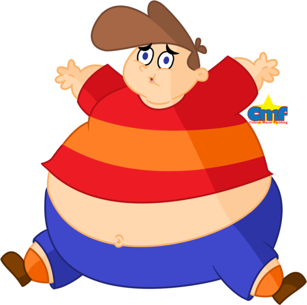 Fat Kid Png - (600x596) Png Clipart Download
