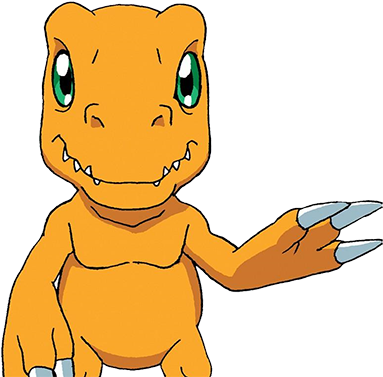 Digimon - Agumon Gif - (940x400) Png Clipart Download