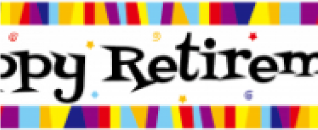 Happy Retirement Clipart - Happy Retirement Banner Clip Art - (640x480 ...