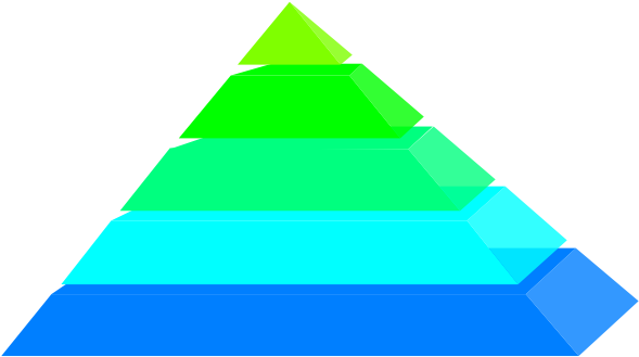 Pyramid Vector - (600x342) Png Clipart Download