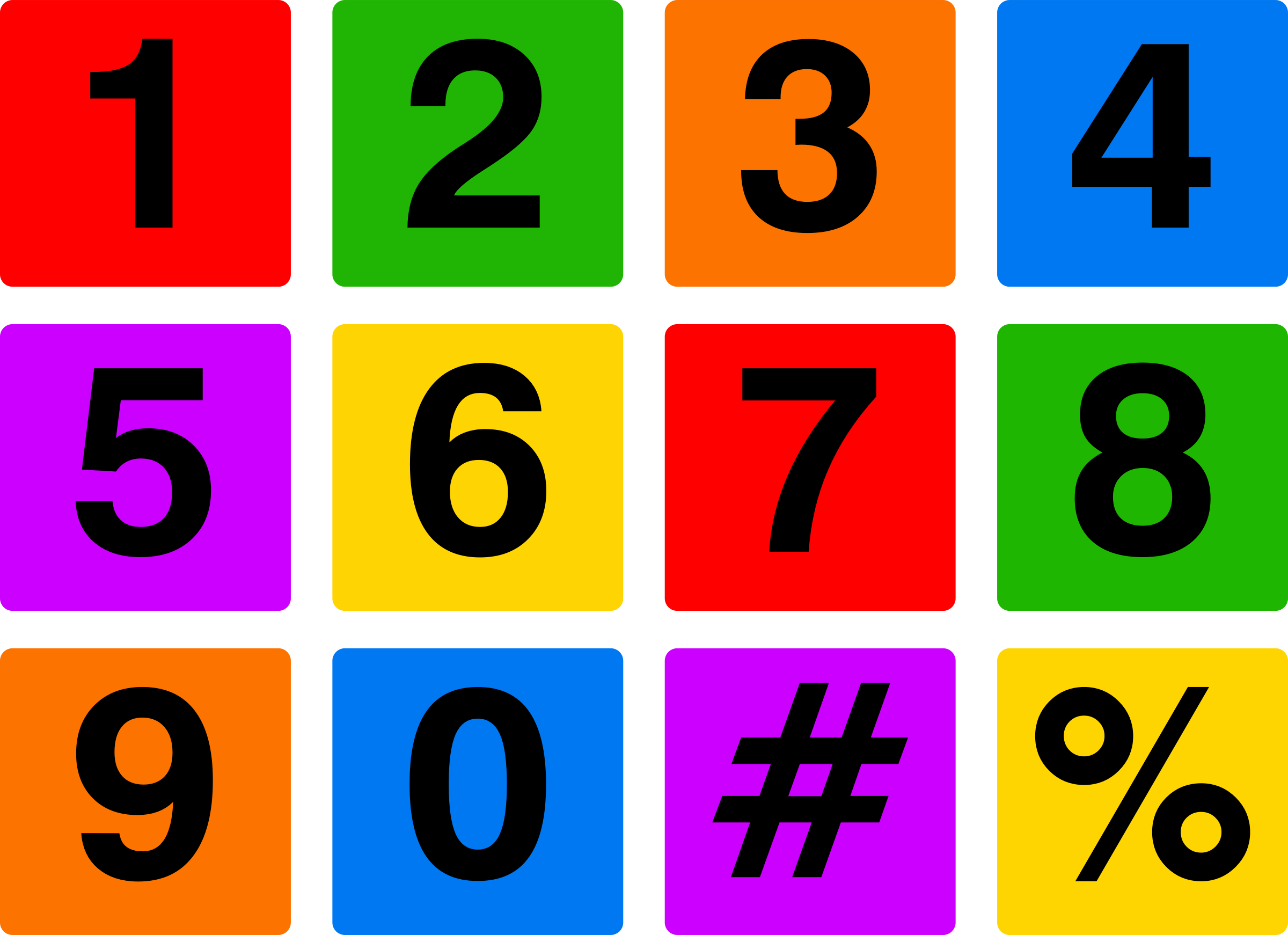 Related Clipart Numbers Png - Number Icons Png Transparent - Full Size ...