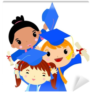 Graduation Kids - (400x400) Png Clipart Download