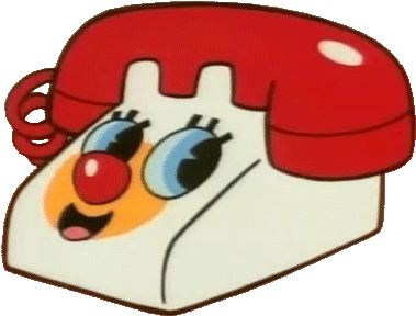 Phone Clipart Animated Gif - Power Puff Girls Phone - (500x392) Png ...