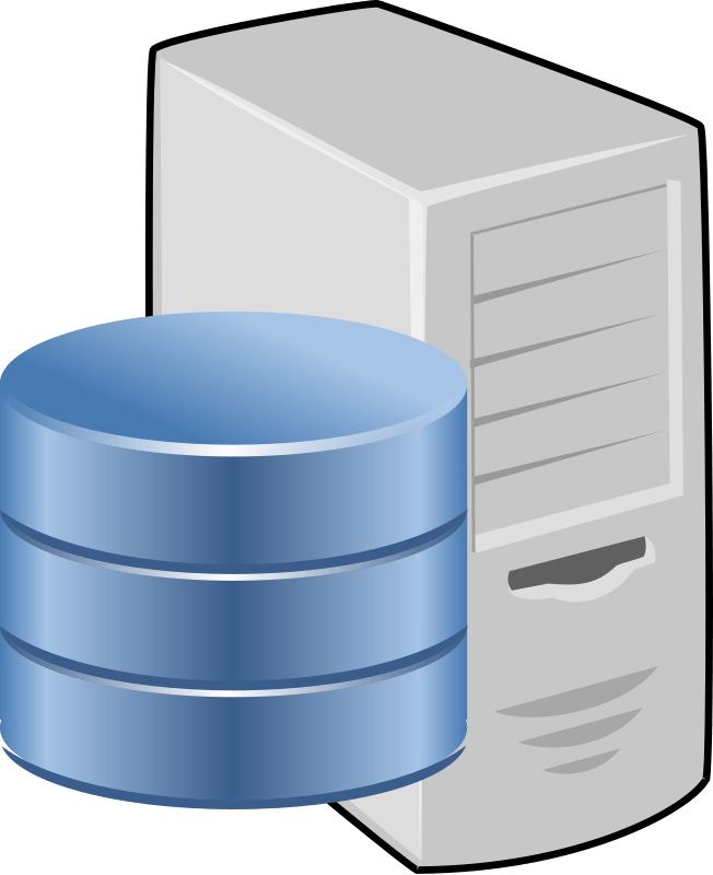 Server Clipart - Microsoft Sql Server - (652x800) Png Clipart Download