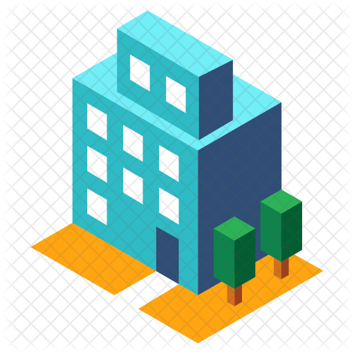 Office Icon - Office Building Icon - (512x512) Png Clipart Download