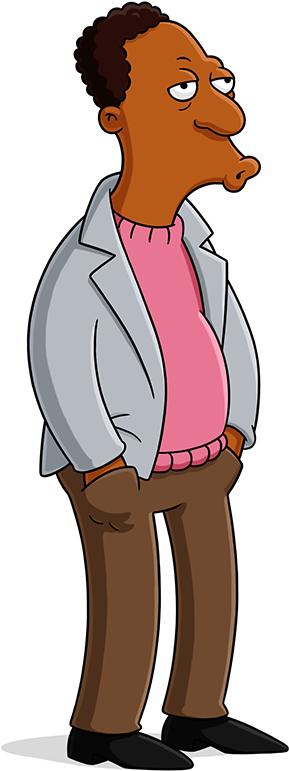 Simpsons Carl Lenny