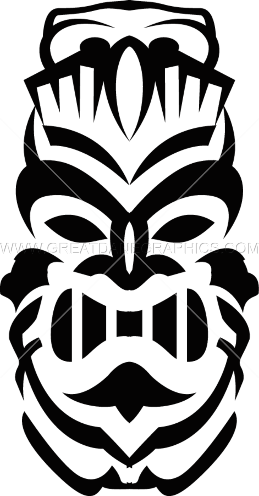 Tiki Time - Tiki Png - (825x1576) Png Clipart Download