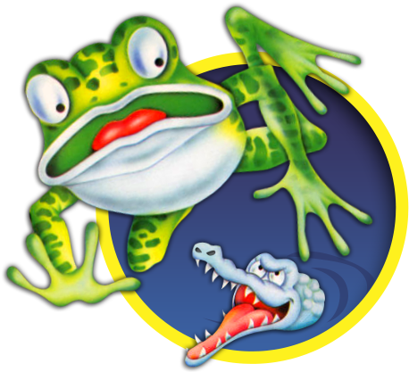 Box Art Frogger Icon - Frogger Logo Png - (465x465) Png Clipart Download