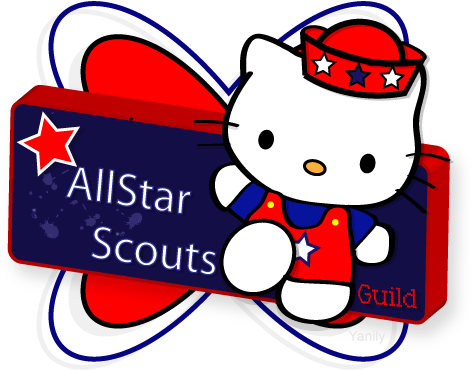 Allstar Scouts Guild - Hello Kitty Online - (485x369) Png Clipart Download