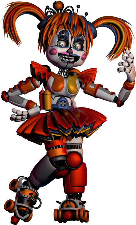 Diner Delivery Baby By Endyarts - Fnaf Scrap Baby Fixed - (4800x4800 ...