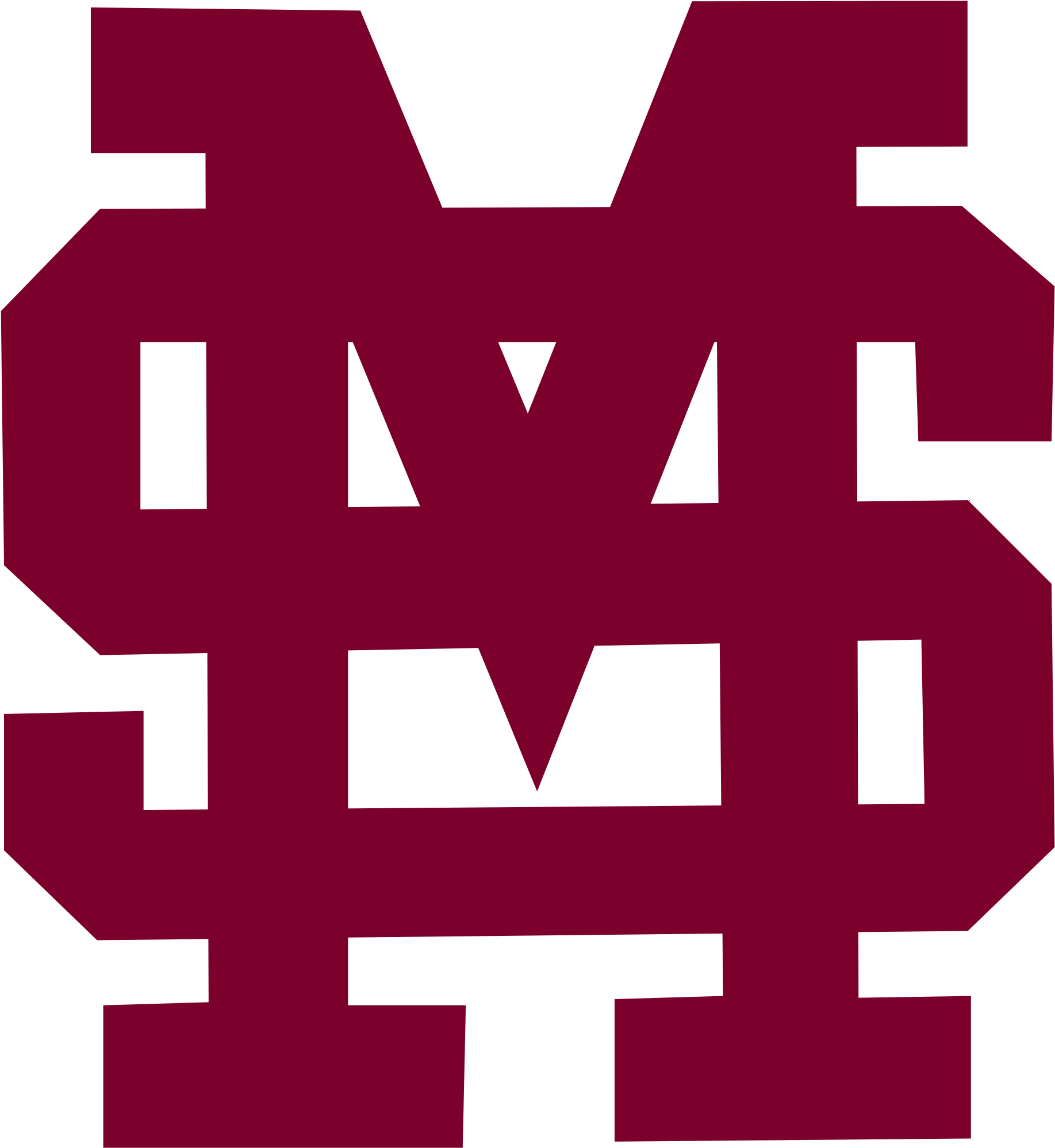 Mississippi State Bulldogs Logo Png Transparent - Montclair State ...