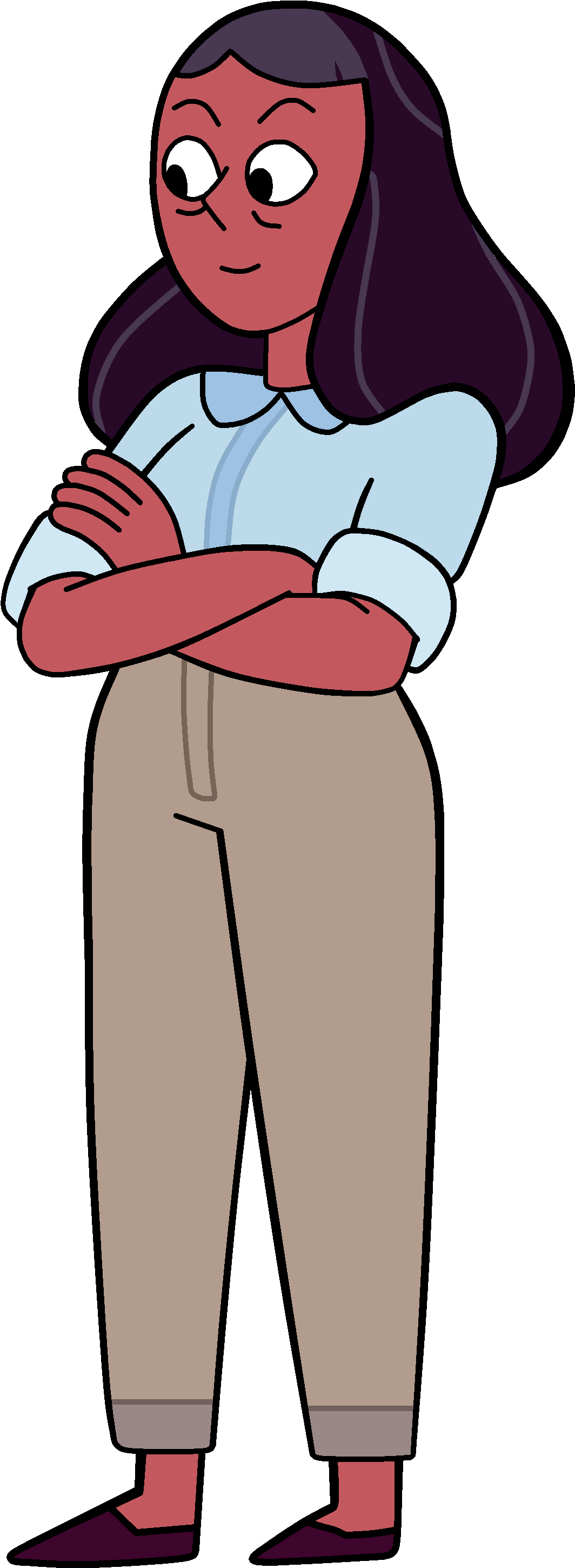 Stevens Universe Female Characters - (1239x3087) Png Clipart Download