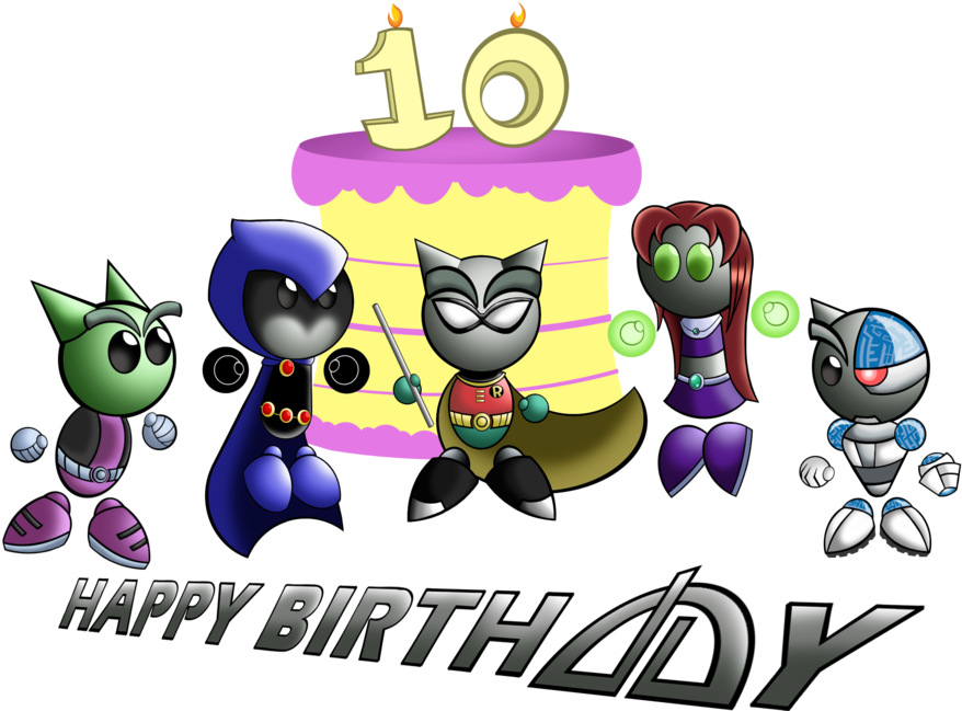 Happy 10th Birthday Transparent Background Png - Happy 10th Birthday ...