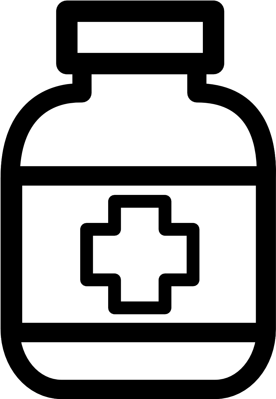 Medicine Coloring Page