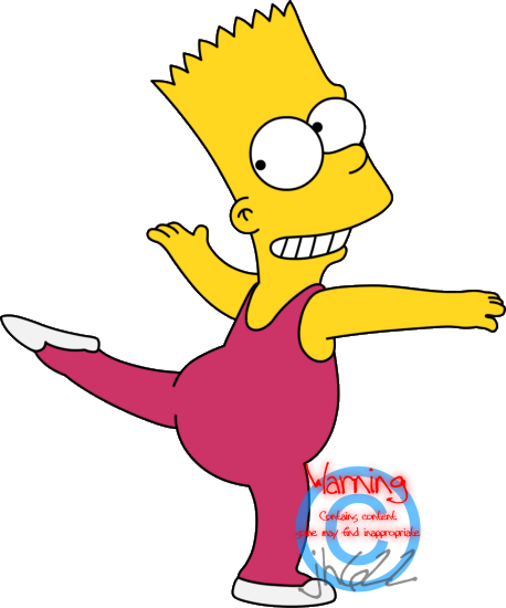 Ballerina By Jh622 - Bart Simpson Ballet Png - (458x550) Png Clipart ...