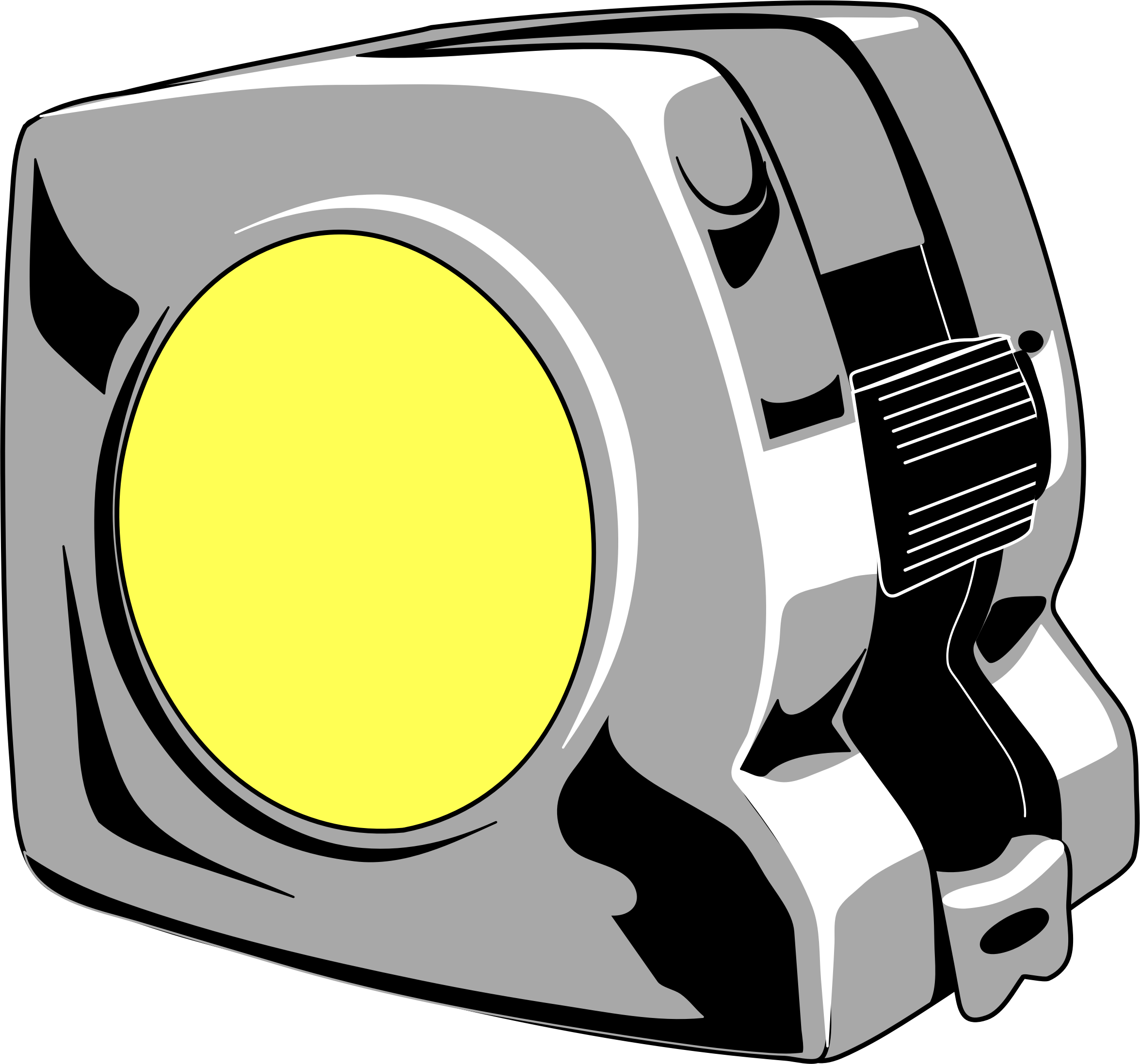 Tape - Clip Art On Measuring Tape - Full Size PNG Clipart Images Download