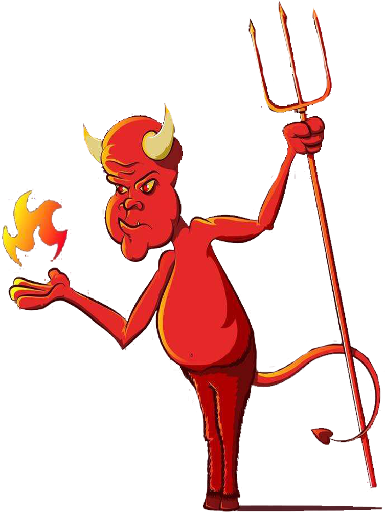 Lucifer Satan Devil - Satan Cartoon - Full Size PNG Clipart Images Download