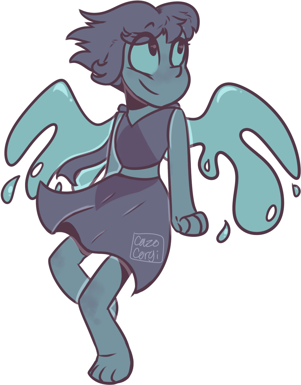 Lazuli Color Palette Challenge By Cazo - Cartoon - (1000x1300) Png ...