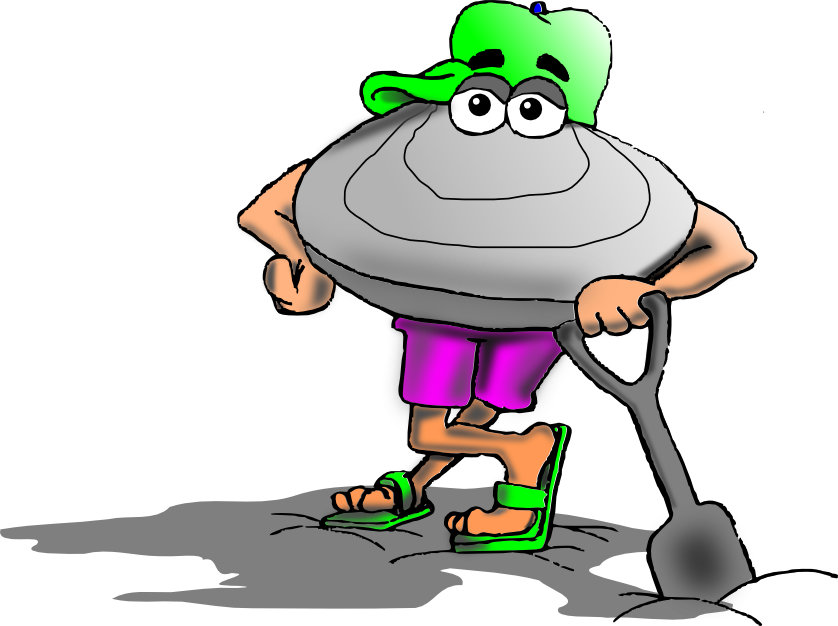 Gil The Clam Guy - Cartoon - (838x626) Png Clipart Download