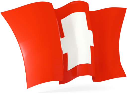 Swiss Flag Waving Png - (640x480) Png Clipart Download