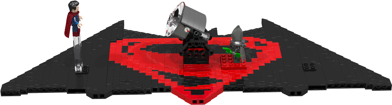 Superman Dawn Of Justice - Stealth Aircraft - (1366x768) Png Clipart ...