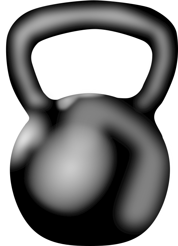 Kettlebell Crossfit Clip Art - Kettlebell Clipart - (592x800) Png ...
