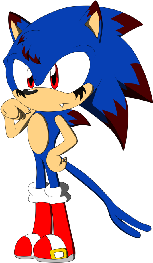 Vampire Sonic By Jazzthetwilightgaia - Vampire - (774x1032) Png Clipart ...