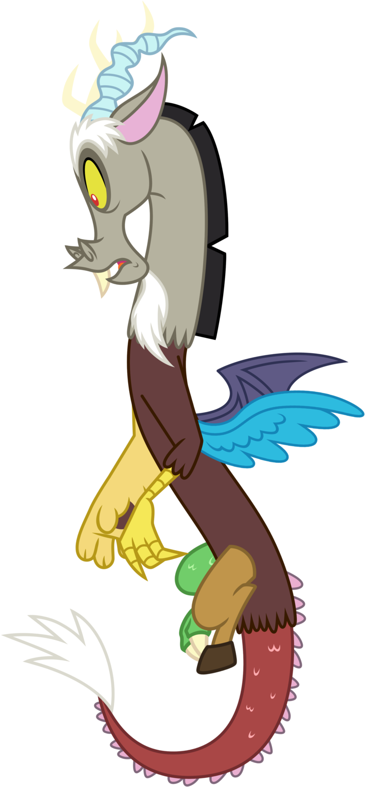Vector - Mlp Discord Surprised - (1024x1692) Png Clipart Download