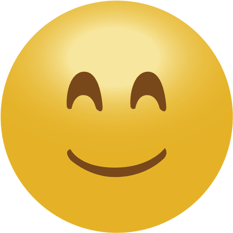 Happy Smile Emoji Emoticon Icon - Smiley - (512x512) Png Clipart Download