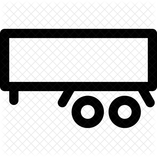 Lorry, Semi, Trailer, Attach, Vehicle, Transport Icon - Semi Trailer ...