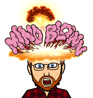 Blown Mind Clip Art Gif - (398x398) Png Clipart Download