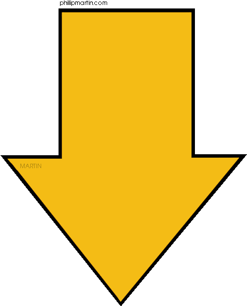 Yellow Arrow Clip Art - Sign - (648x633) Png Clipart Download
