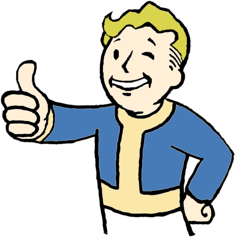 Fallout Clipart Valut - Fallout Vault Boy Transparent - (512x512) Png ...