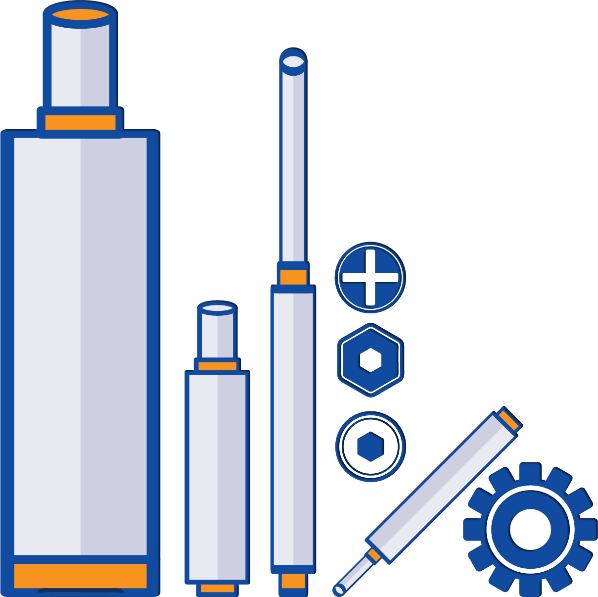 Parts & Components - Parts & Components - (1209x1206) Png Clipart Download