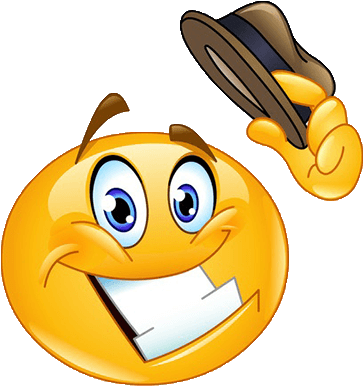 Greet Someone Using This Pleasant Emoji - Good Bye Smiley - (400x400 ...
