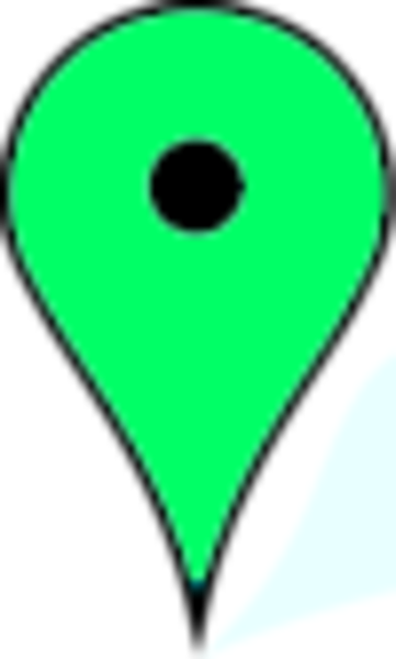 Green Pinpoint - (361x600) Png Clipart Download
