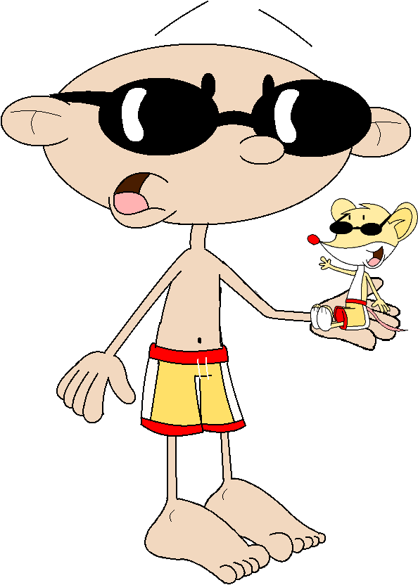 A Boy And His Mouse By Smithandcompanytoons - Cartoon - (623x862) Png ...