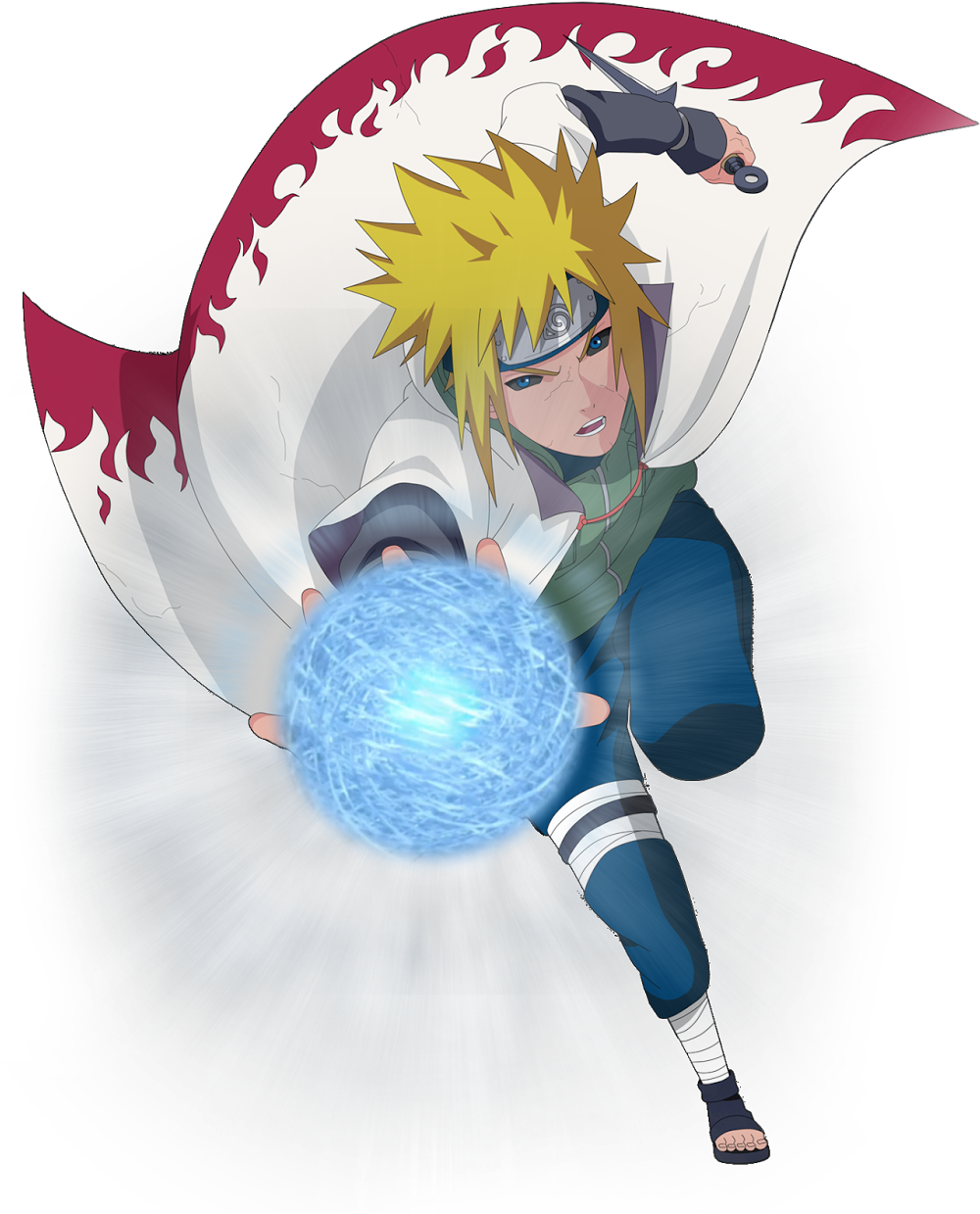 Minato Render - (1214x1600) Png Clipart Download