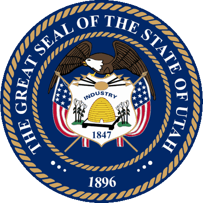 Utah State Seal - Utah State Symbol - (400x399) Png Clipart Download