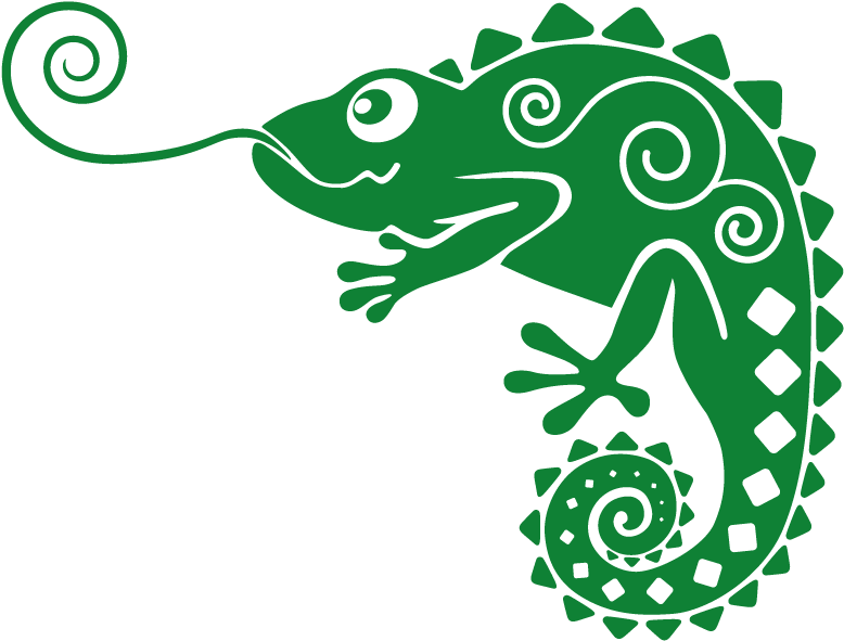 Chameleons Lizard Encapsulated Postscript Clip Art - Chameleon Vector ...